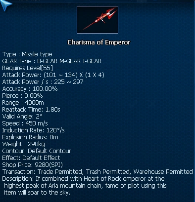 Charisma of Emperor | Ace Online Wiki | Fandom