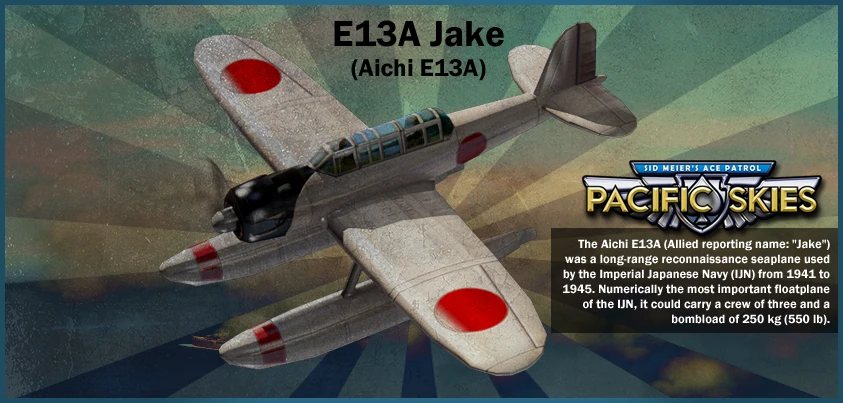 E13A Jake | Sid Meier's Ace Patrol Wiki | Fandom