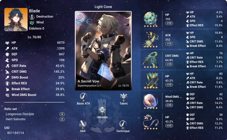 Le Blade build | Fandom