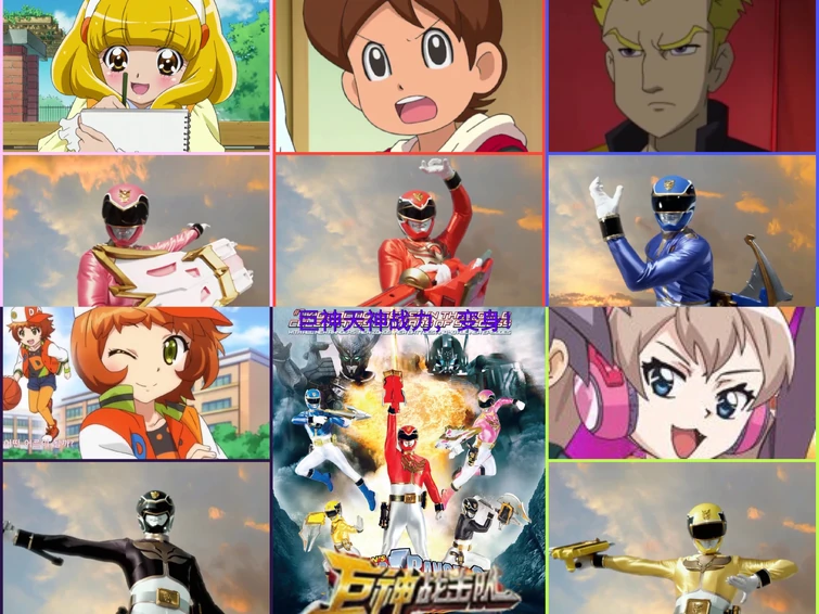 Tensou Sentai Goseiger Cast meme featuring Yayoi Kise | Fandom