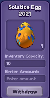 trading 2021 solstice egg | Fandom