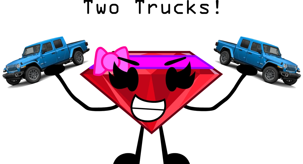 Two trucks having fun | Fandom