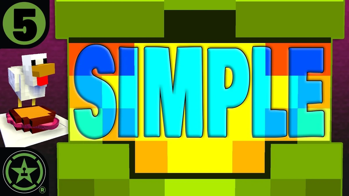 "Simple" Minecraft | Achievement Hunter YDYD Wiki | Fandom