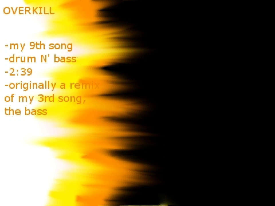 Overkill | Acid-Notation Wiki | Fandom