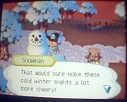 Snowman | ACNH Maja Wiki | Fandom