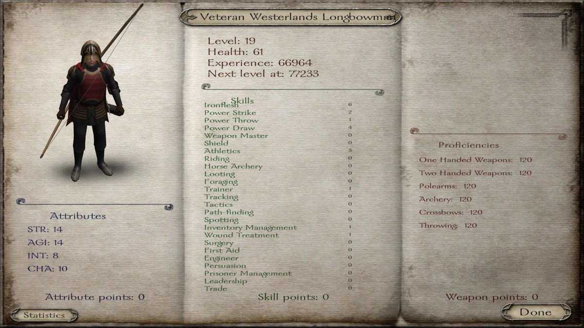 Veteran Westerlands Longbowman | A Clash of Kings - A Mount and Blade ...