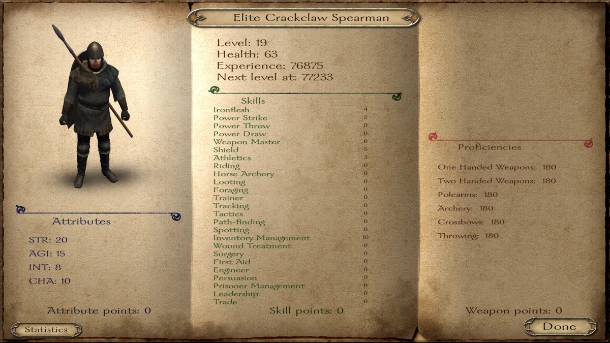 Elite Crackclaw Spearman | A Clash of Kings - A Mount and Blade ...