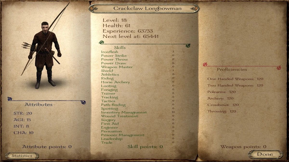 Crackclaw Longbowman | A Clash of Kings - A Mount and Blade: Warband ...