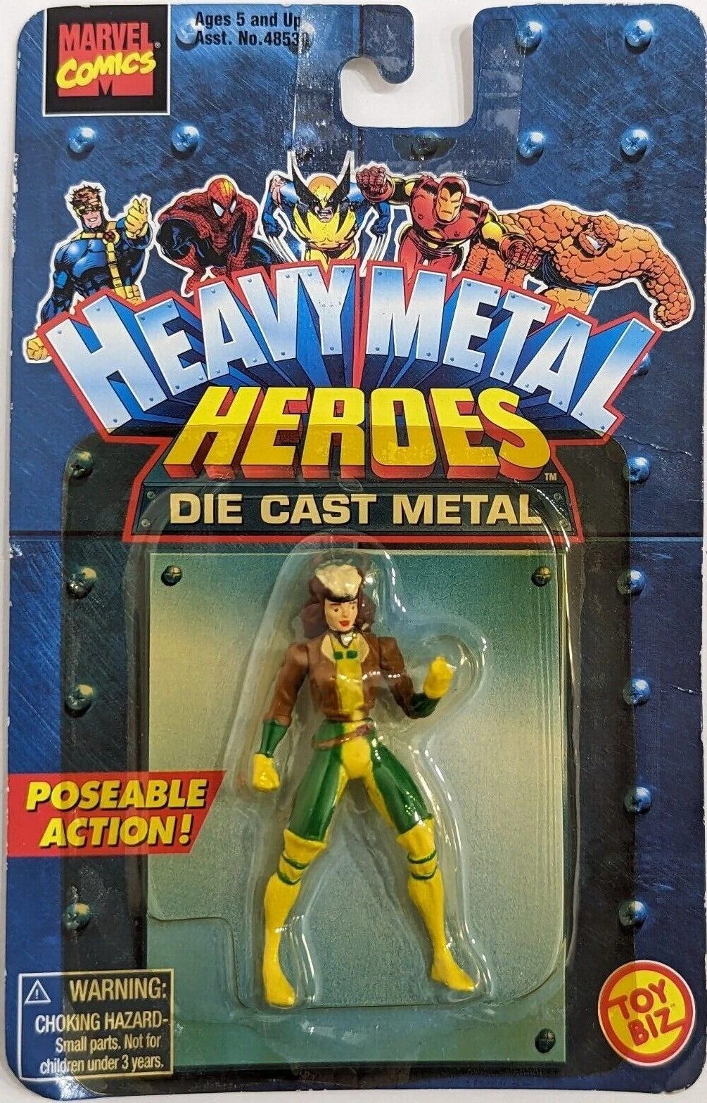 Rogue/Heavy Metal Heroes (Toy Biz, 1997) | Action Girl Wiki | Fandom