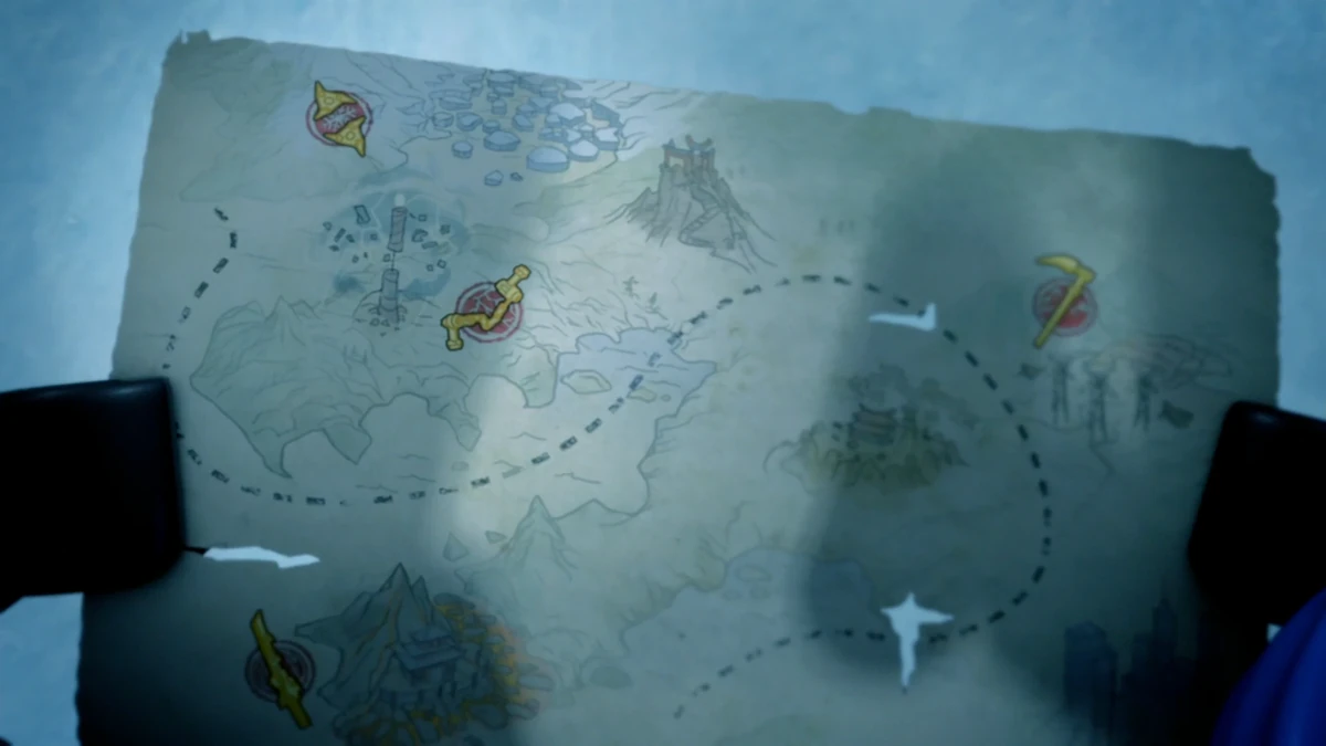 Map of the Golden Weapons | Actionpedia | Fandom