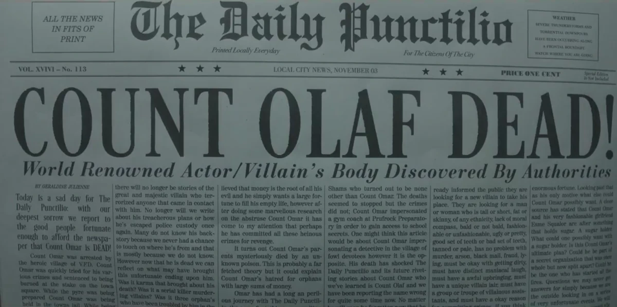 The Daily Punctilio | Actionpedia | Fandom