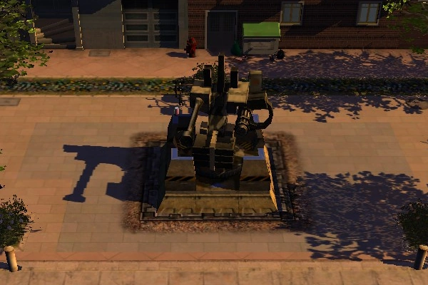 Sentry turret extended anti-tank capability | Act of War Wiki | Fandom