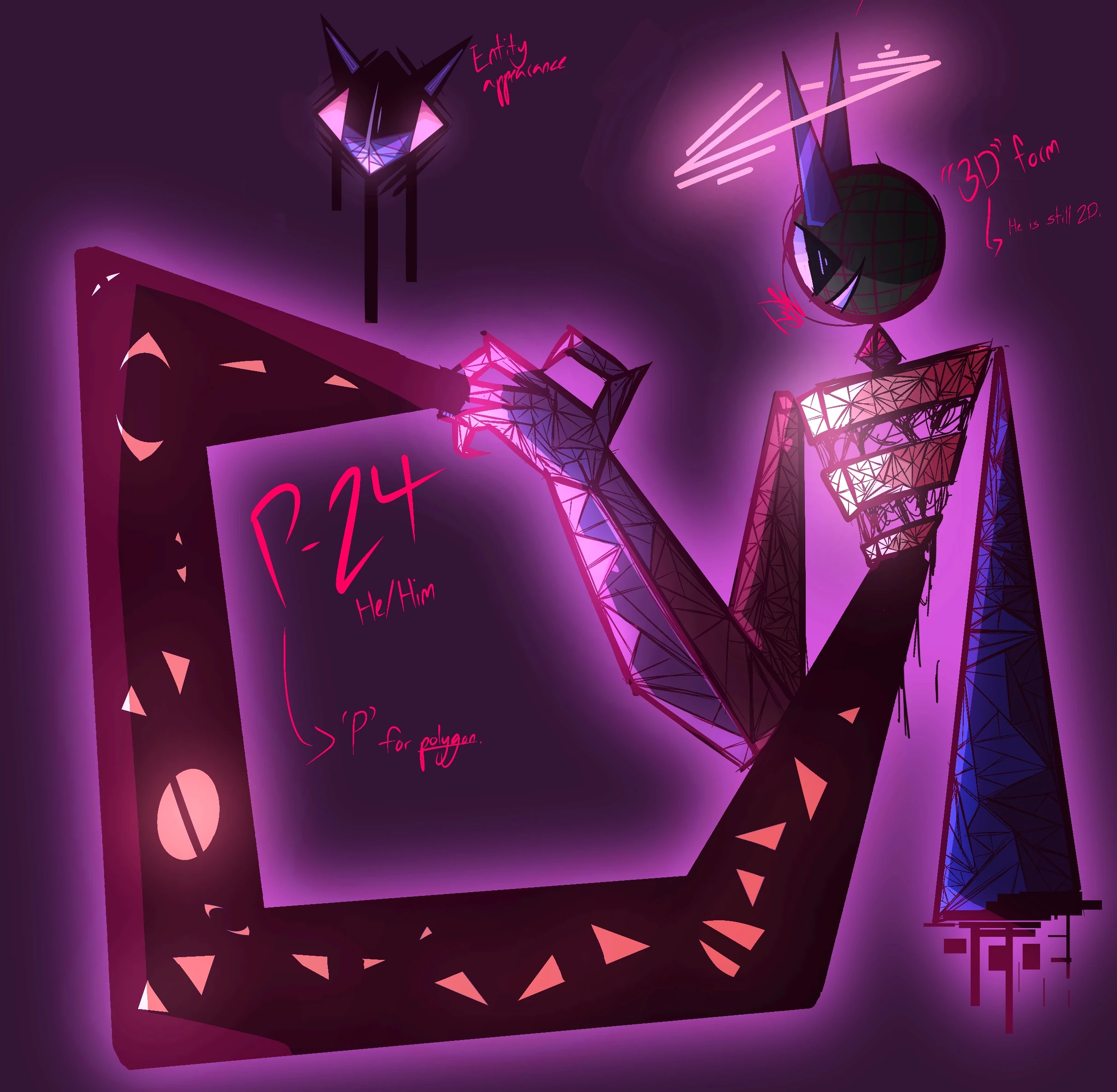 my second of two entity ocs, p-24 | Fandom