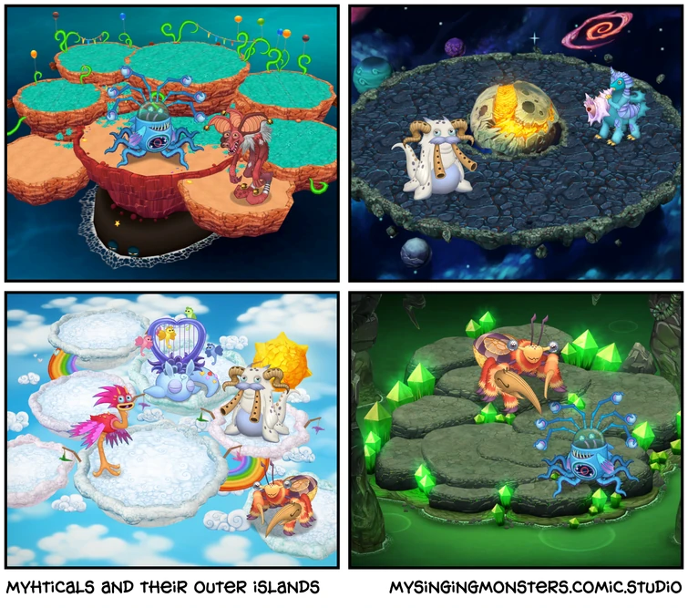 If Mythicals were in Dawn Of Fire, these are their outer islands | Fandom