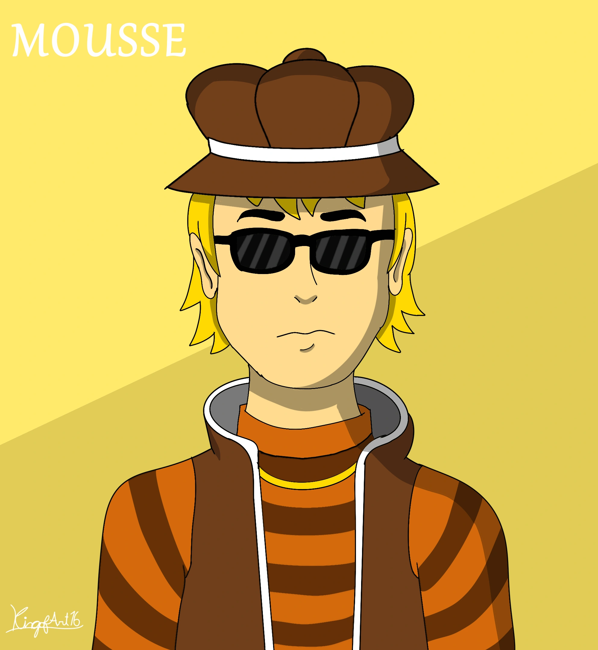 This is my edition of Mousse. I already posted it on his fanart gallery ...