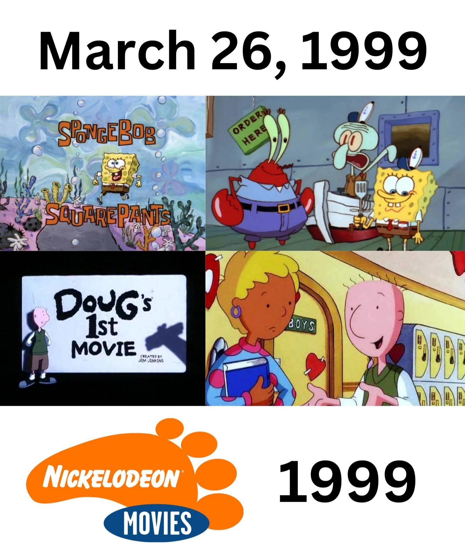 Nickelodeon Movies, March 26, 1999 | Fandom