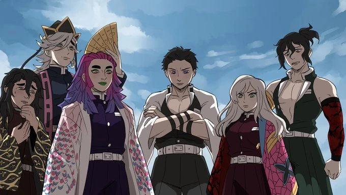 If all the Demon Moons were Human Hashiras, what would be their ...