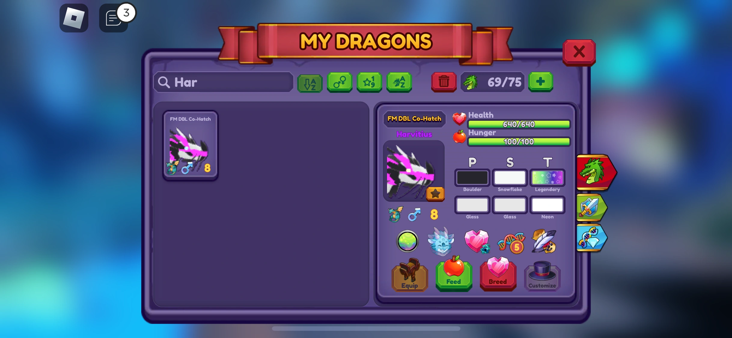 Co-Hatching! LF another 4m-FM Harv | Fandom