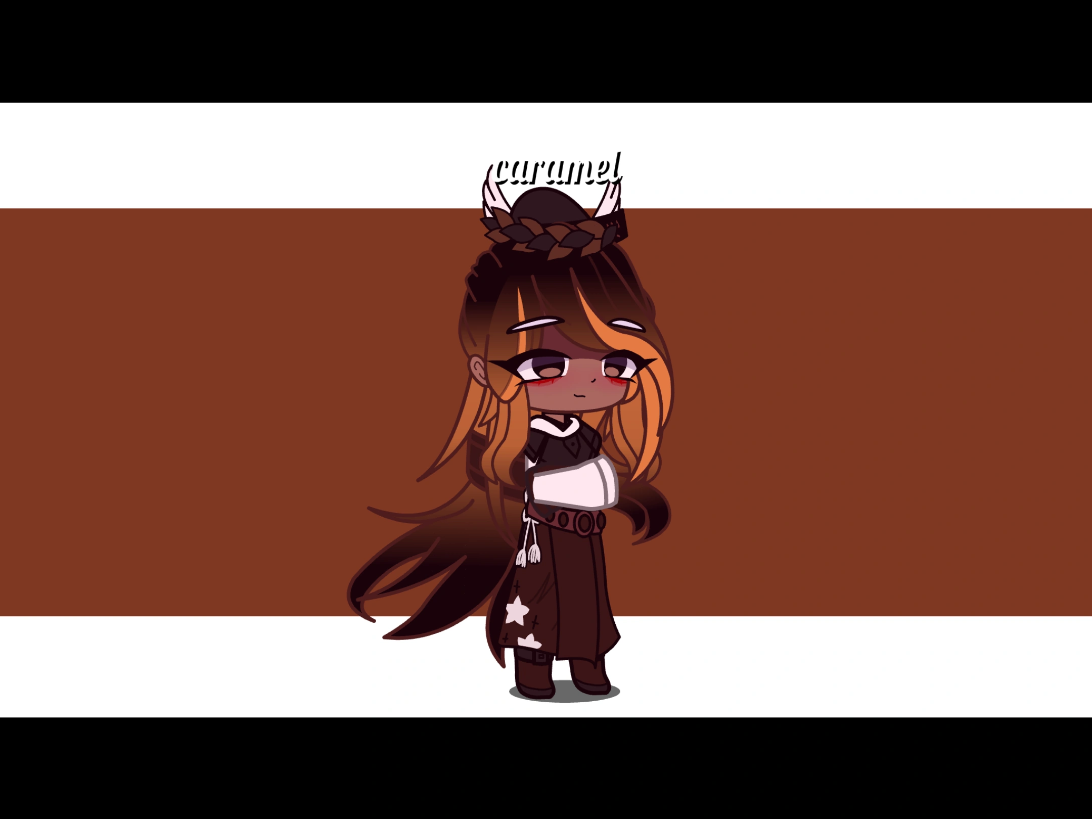 Caramel in gacha looks so cursed | Fandom