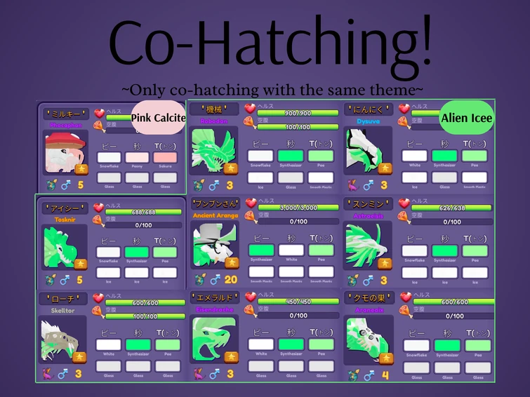 Co-hatching! | Fandom
