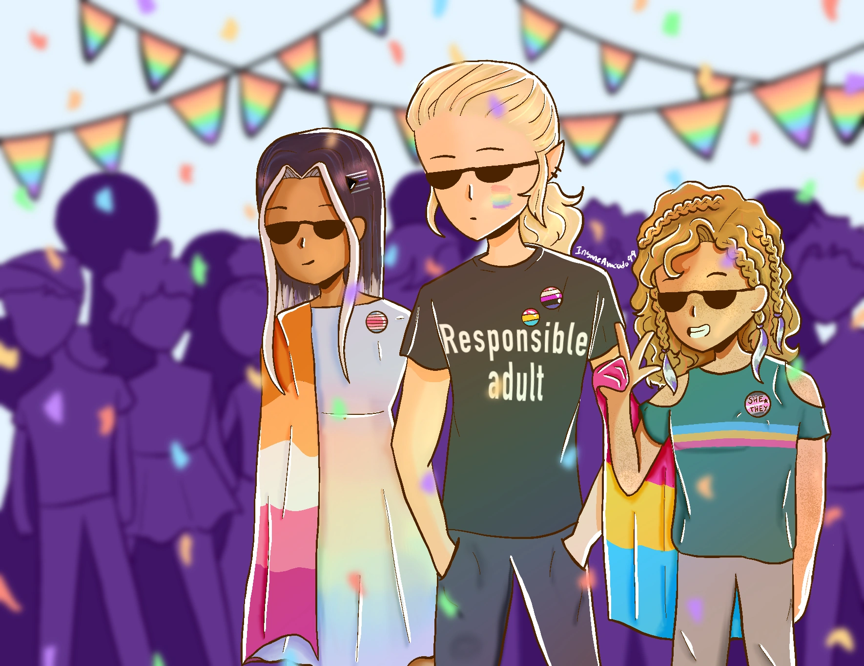 When Fintan breaks out of prison to take Linh and marella to pride ...