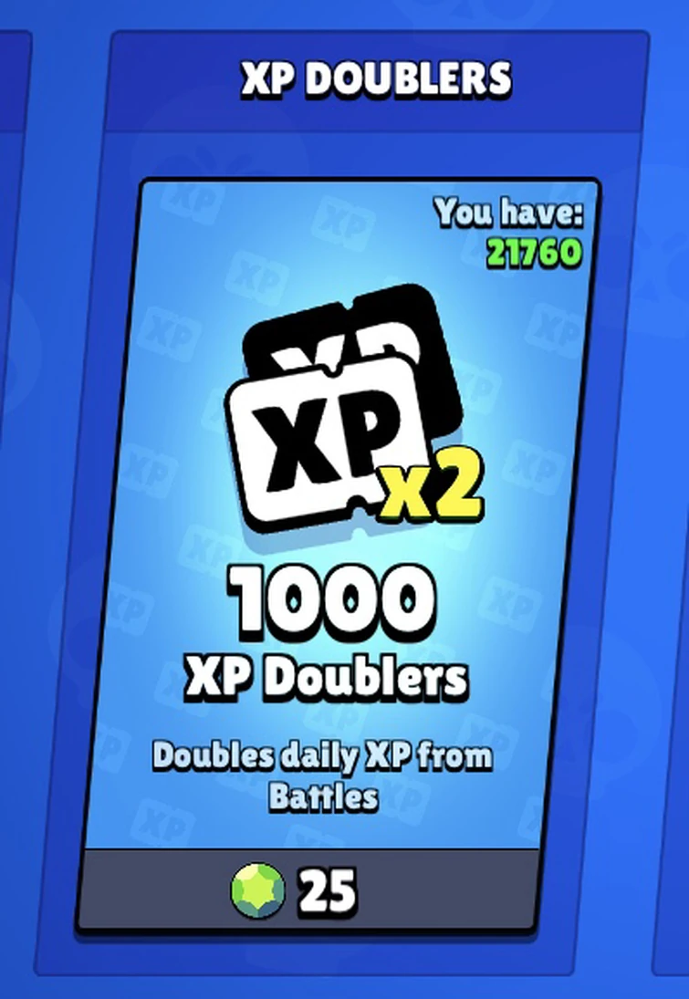 Curious on how much y’all XP doublers y’all have! | Fandom