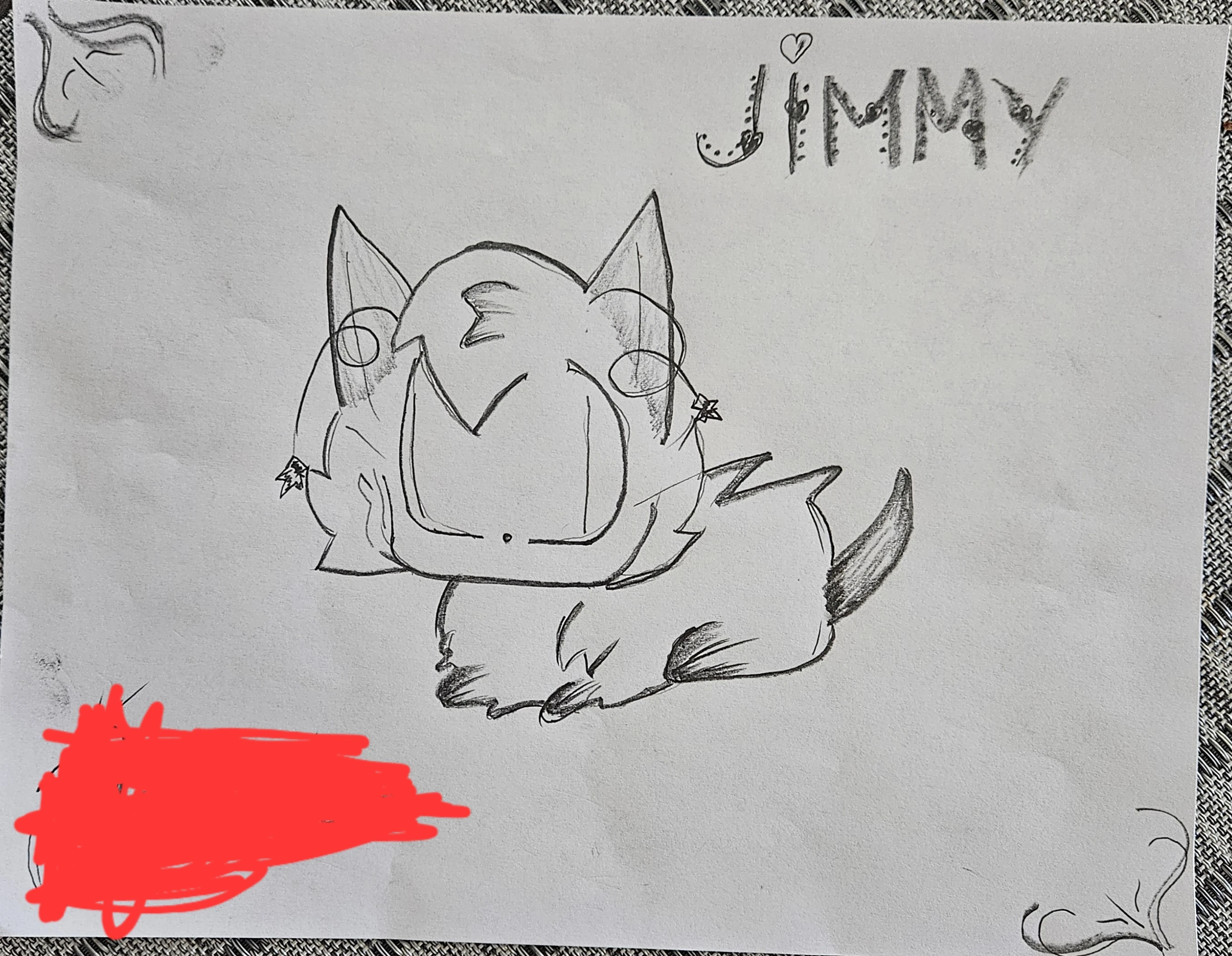 Jimmy Drawing by my Grandpa | Fandom