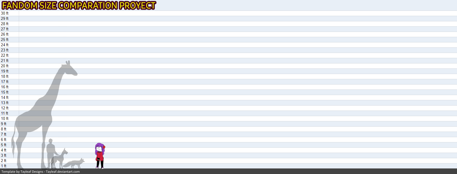 ADD ANY CHARACTER TO THIS SIZE COMPARATION | Fandom