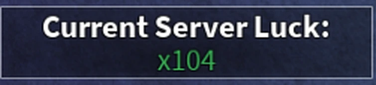 crazy server luck | Fandom