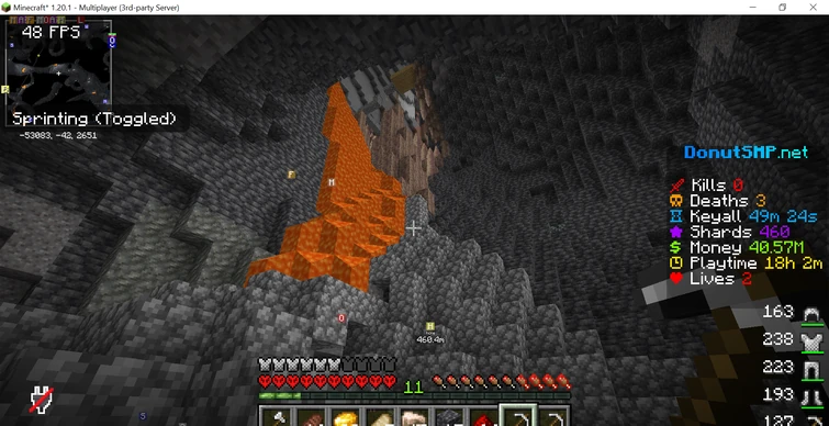 Nice screenshots of the Donut Smp (feather client) | Fandom