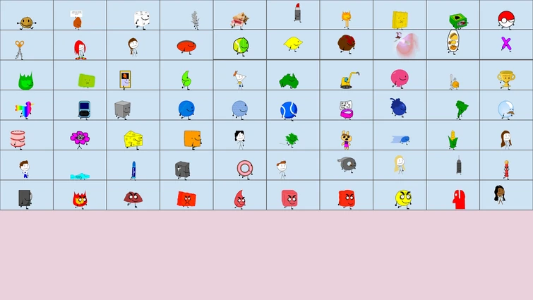 BFDI Recommended Characters VV 25 (VTE) | Fandom