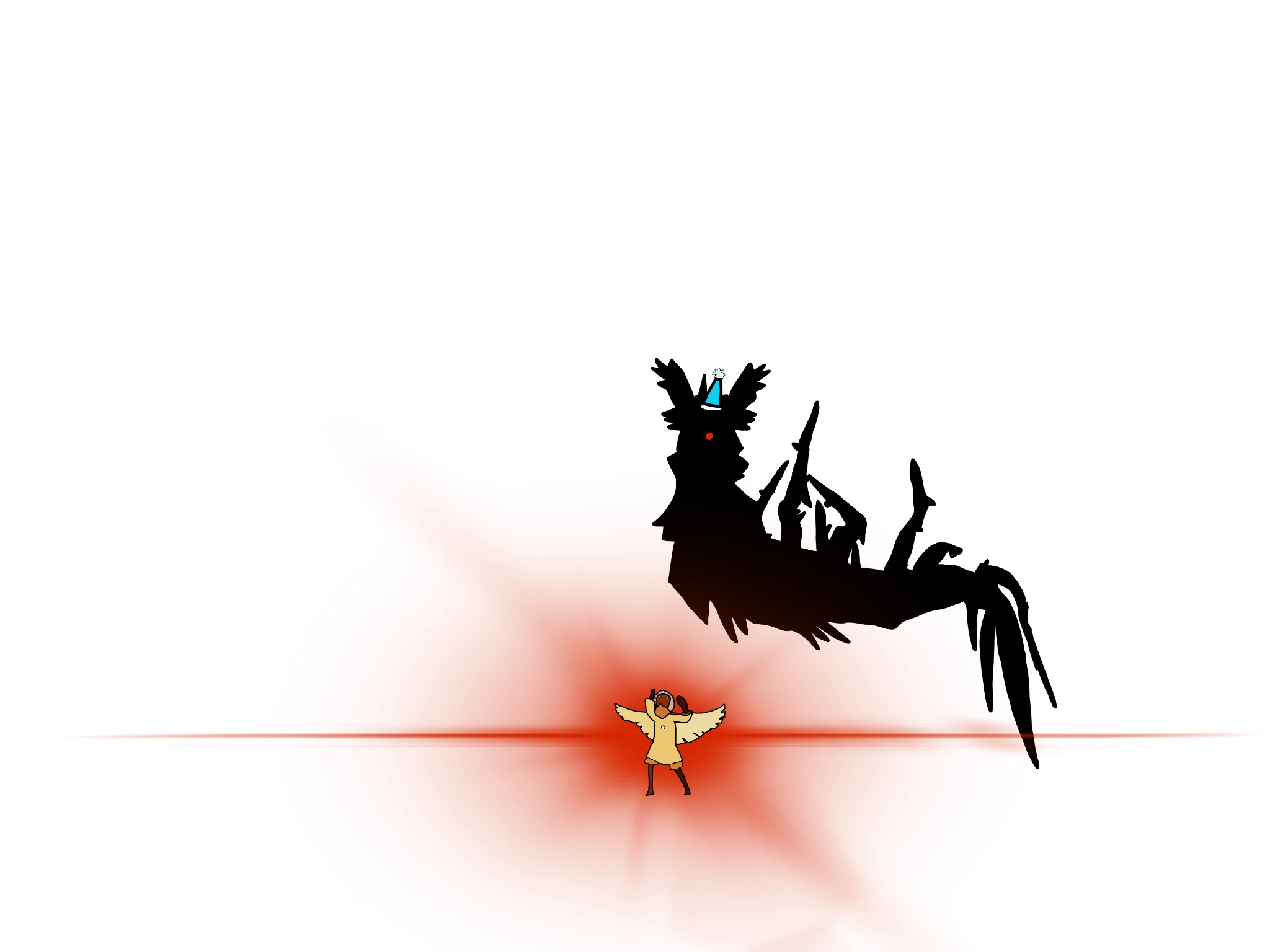 Moth gets caught by krill (tracing) | Fandom