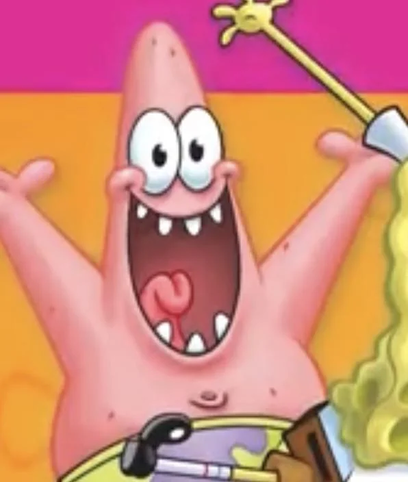 Patrick without eyebrows can’t hurt you, he isn’t real: | Fandom