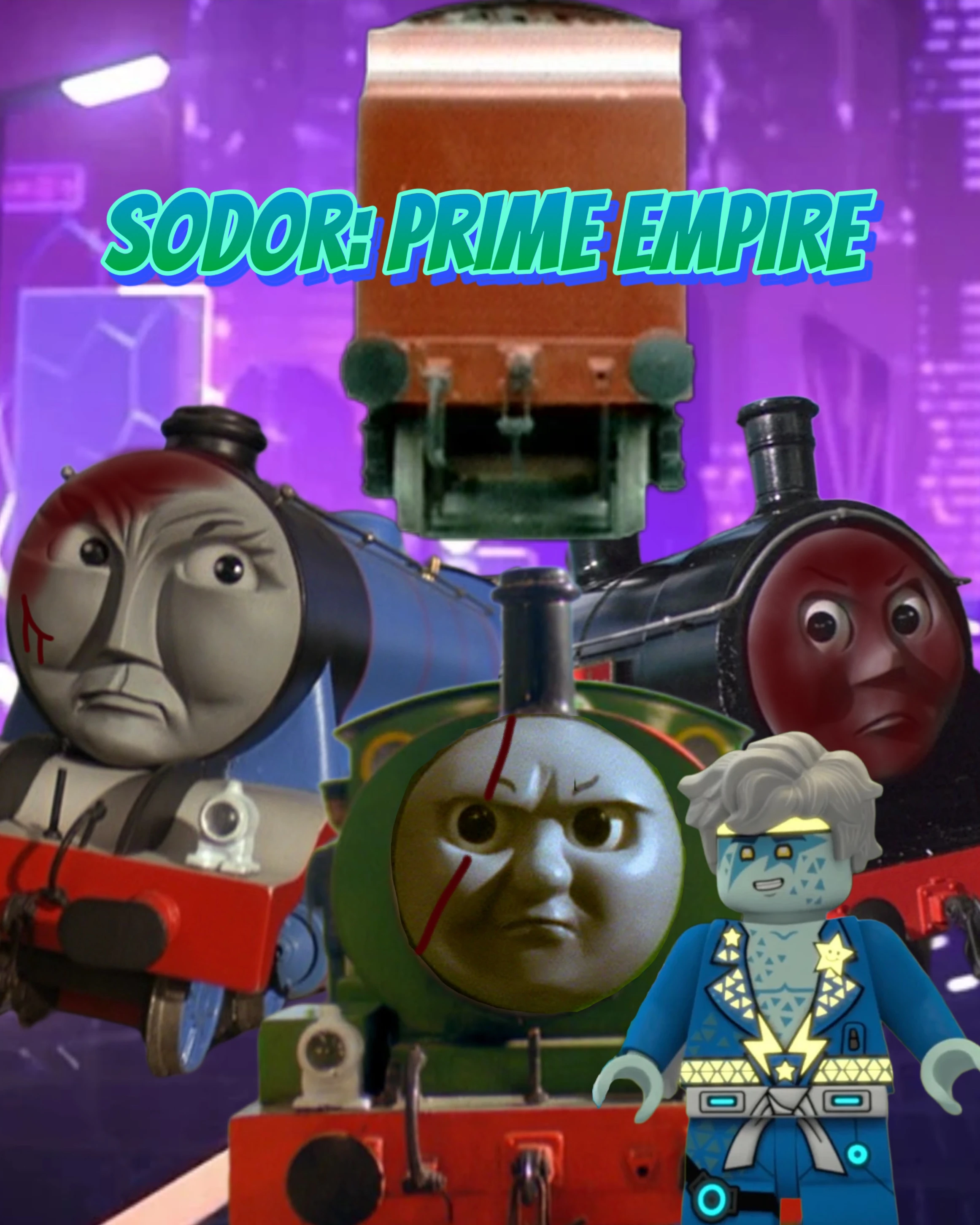 Decided to update the poster for Sodor: Prime Empire my upcoming AU ...