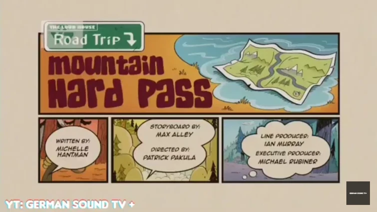 Here's The Title Card Of The Third Episode Of The Road Trip Arc Mountain Hard Pass | Fandom