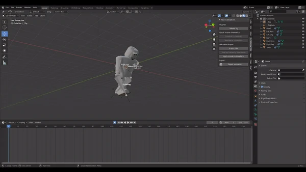 I made this basic zombie walk animation. How is it? | Fandom