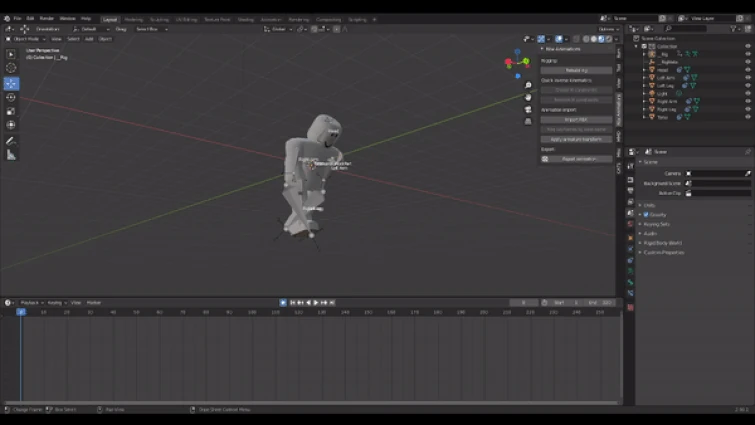 I made this basic zombie walk animation. How is it? | Fandom