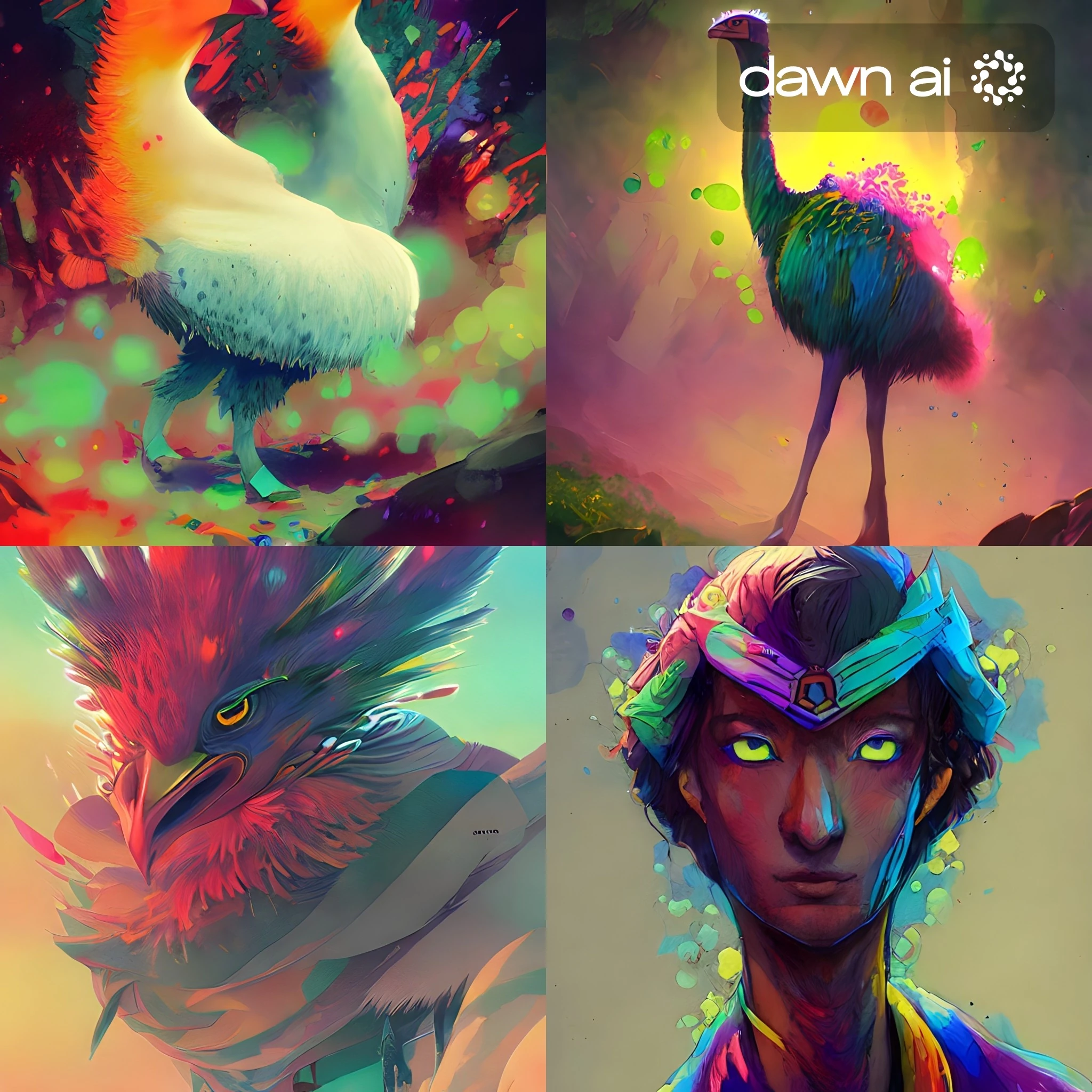 I put emu’s name in ai art generator and this is what I got | Fandom