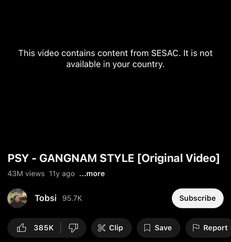 YouTube’s contract with SESAC has expired | Fandom