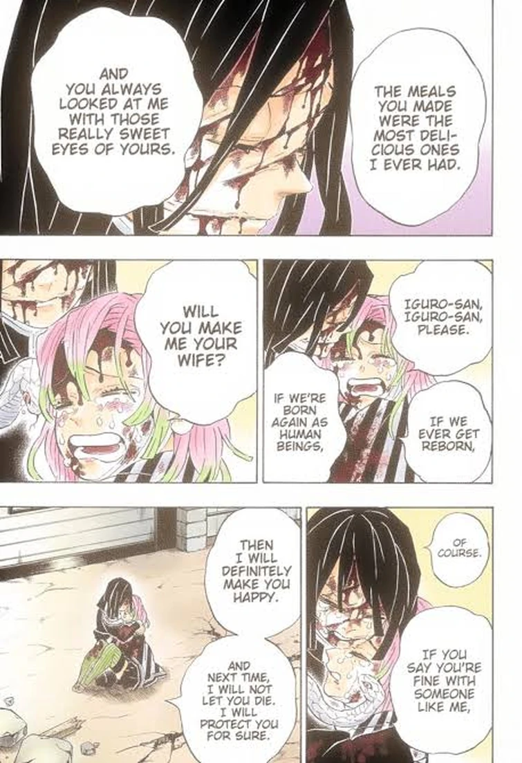 Obanai and Mitsuri died with nothing being fulfilled (Minor-Major ...