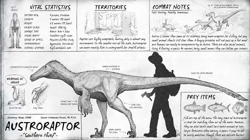 The isle austroraptor | Fandom