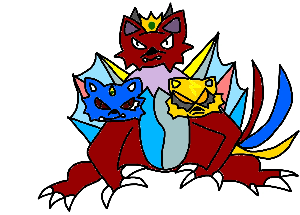 here's a cerberus type thingy of my wolfwrath ocs | Fandom