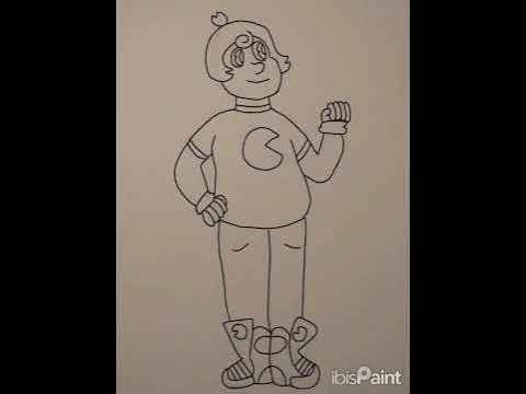 Time lapse of my Pacster drawing! | Fandom
