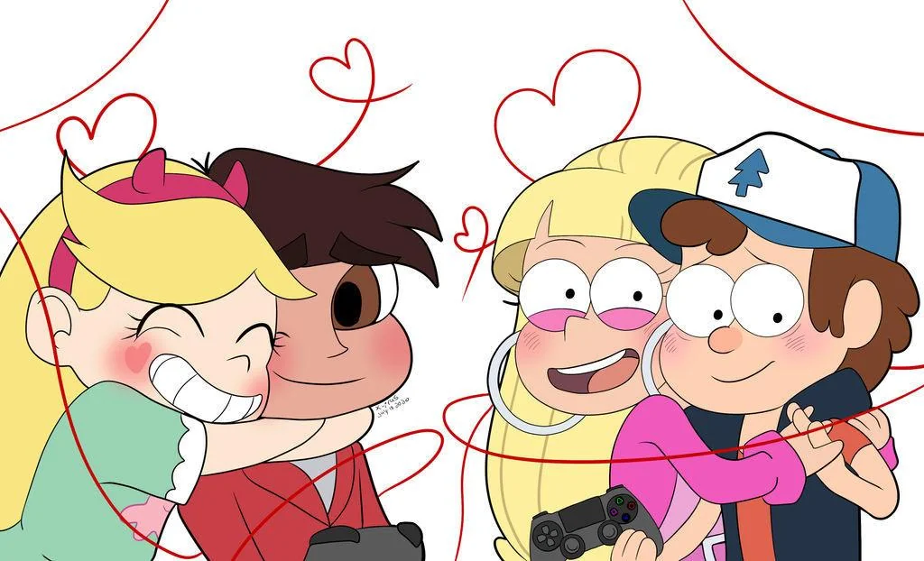 Starco and Dipcifica art by Silverbreaker395 | Fandom