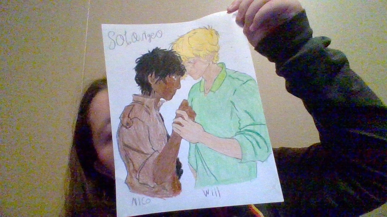Solangelo fanart/coloring! | Fandom