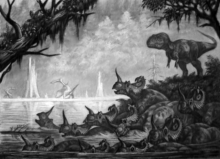 The flood if dinosaurs were on Noah's Ark | Fandom
