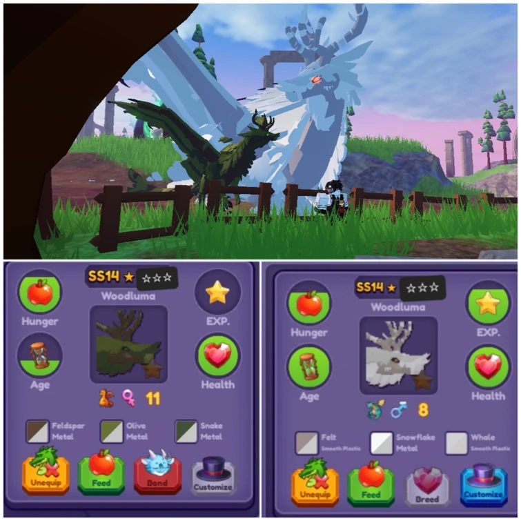 Trading x2 hatch preset woods! (Winter forest and forest keeper) | Fandom