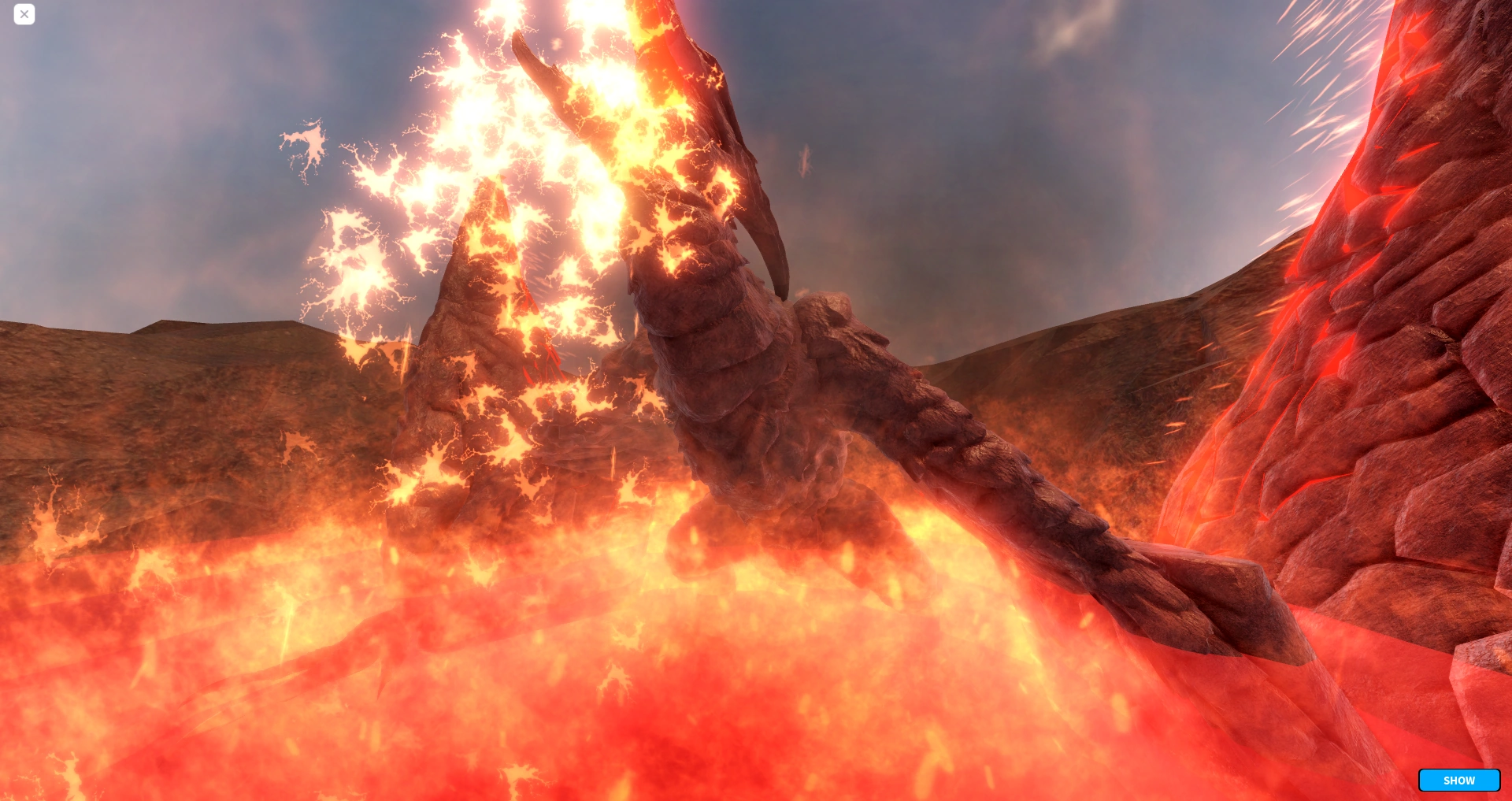 This photo looks like rodan is dying. | Fandom