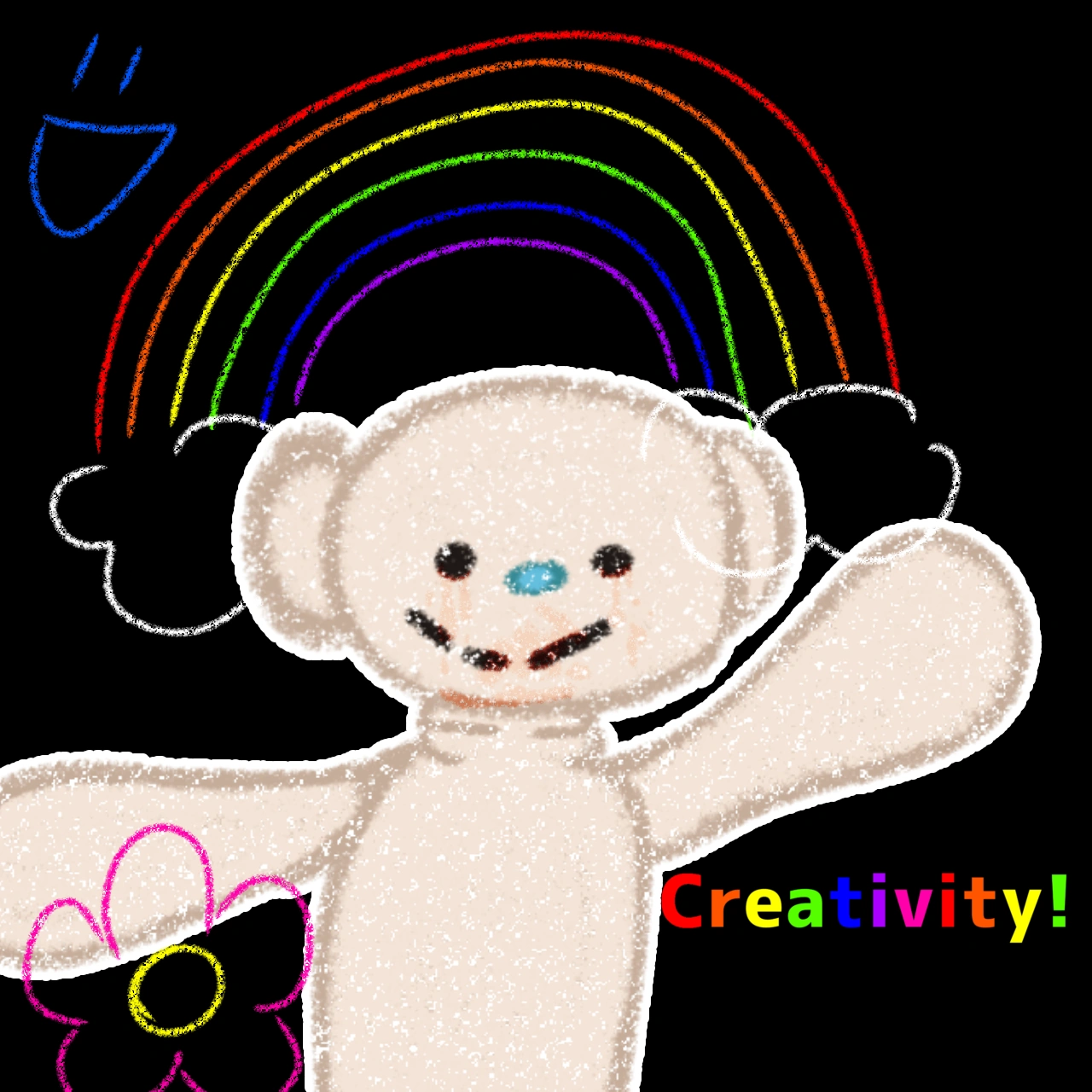 Cute(?) Crayon Drawing | Fandom