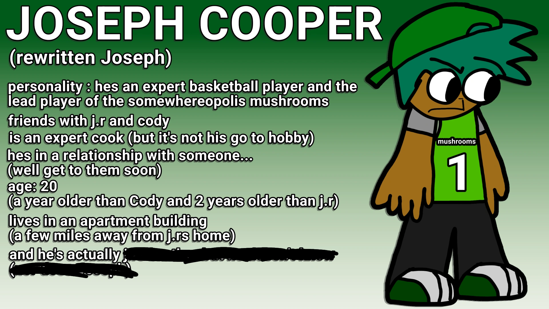SML REWRITTEN CHARACTERS: Joseph cooper | Fandom